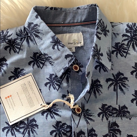 Craft + Flow | Shirts & Tops | Craftflow Boys Shirt Sz 8 Small Nwt ...